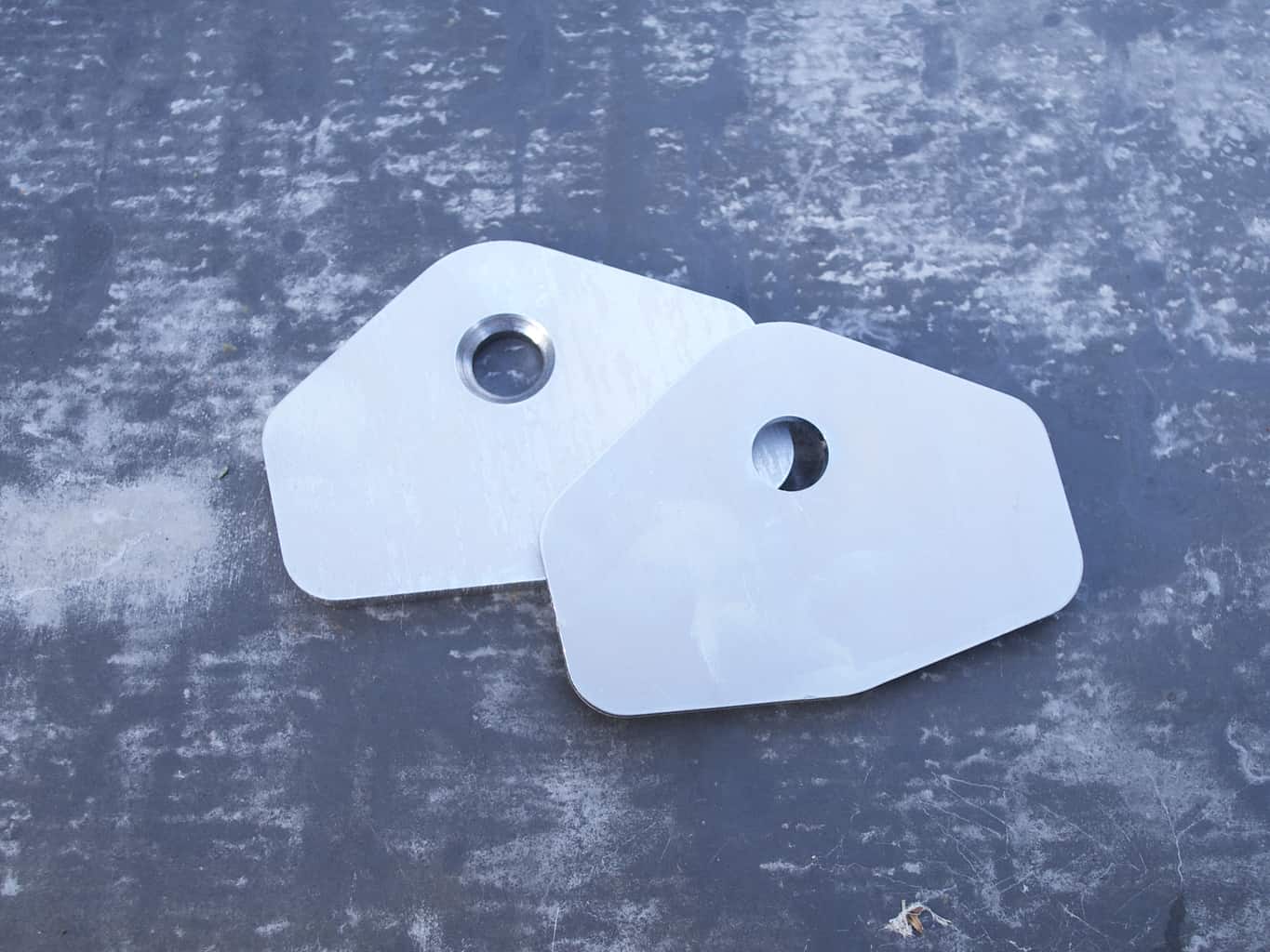 Camber Plates - Undrilled - Wolf Performance